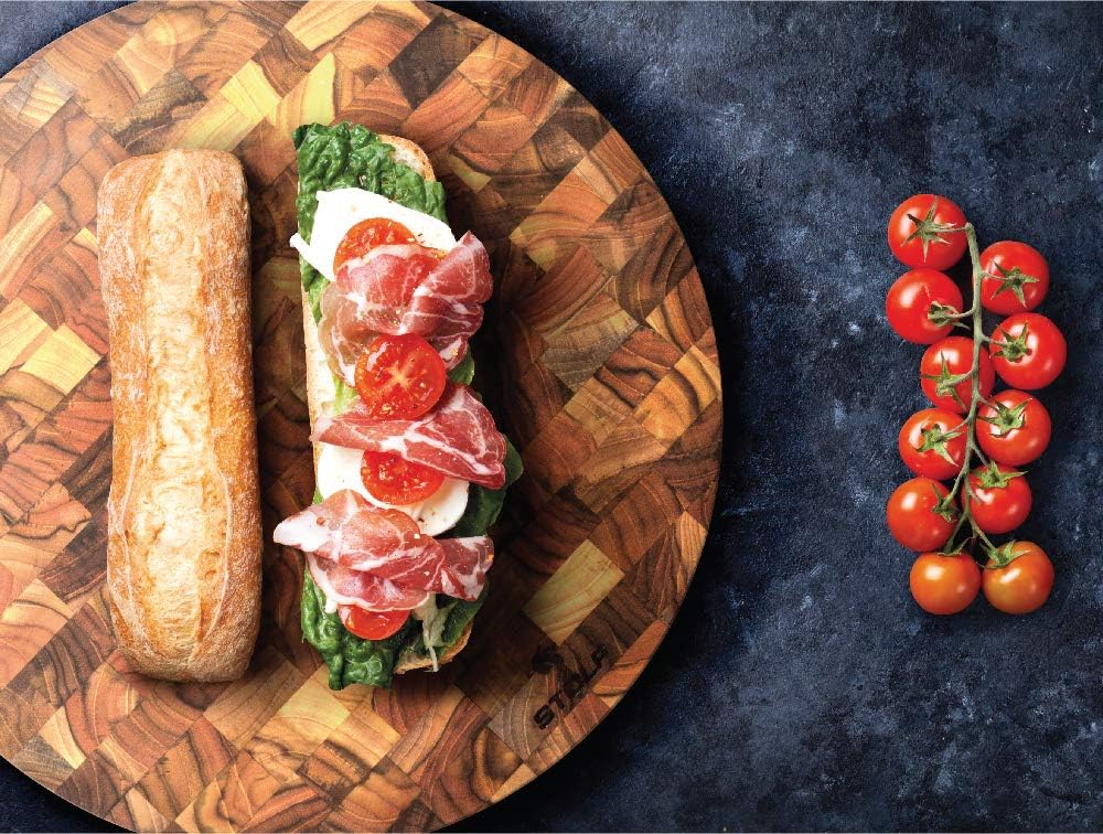 End Grain Round Chop Block, Large – BigaMart