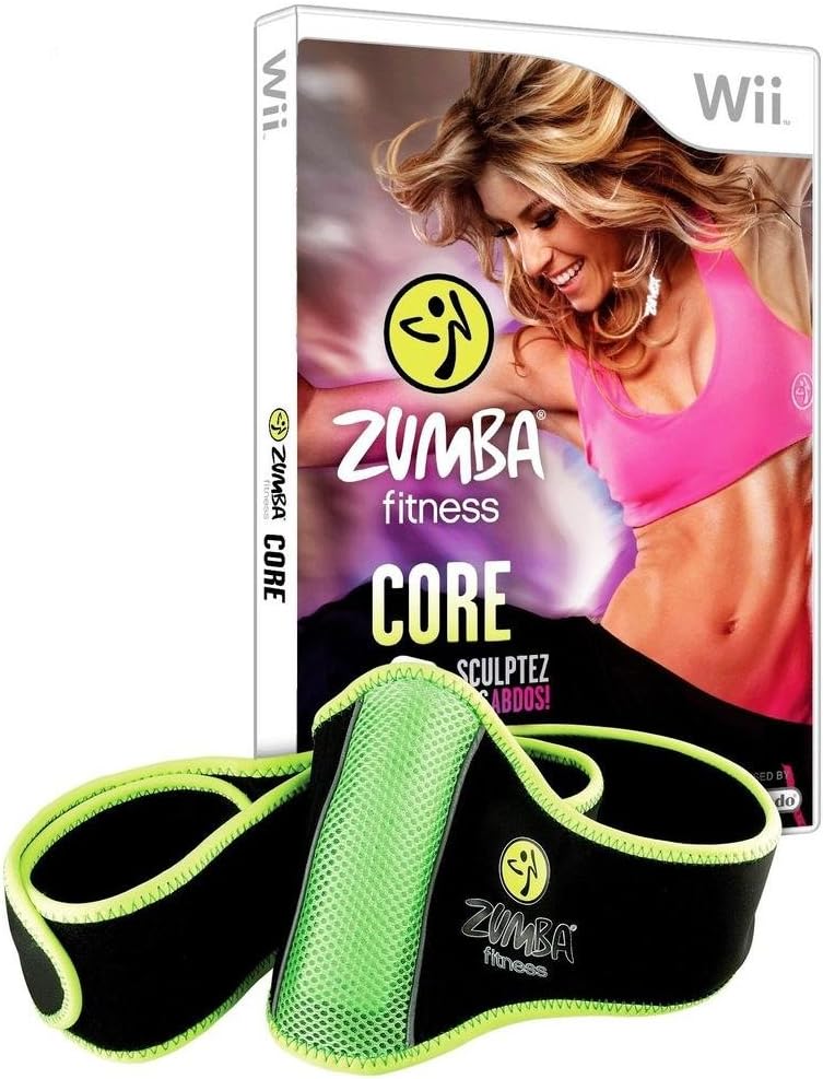 Zumba fitness core : sculptez vos abdos ! + ceinture: Amazon.fr: Jeux vidéo