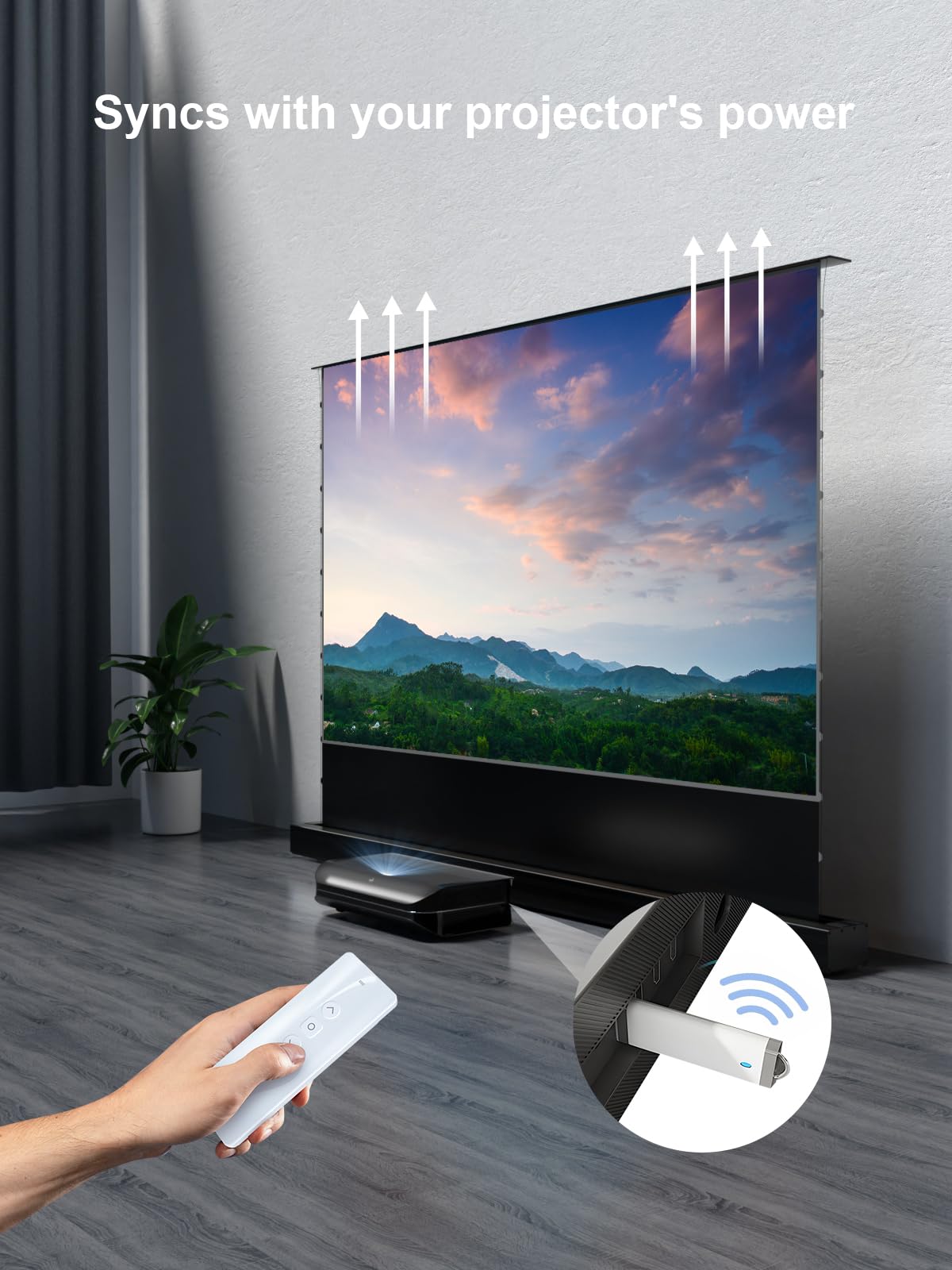 Mua AWOL VISION 120" Motorized ALR Floor Rising Projector Screen for ...