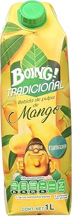 Boing Boing Jugo sabor Mango de 1 Lt *, Mango, 1000 mililitros: Amazon ...