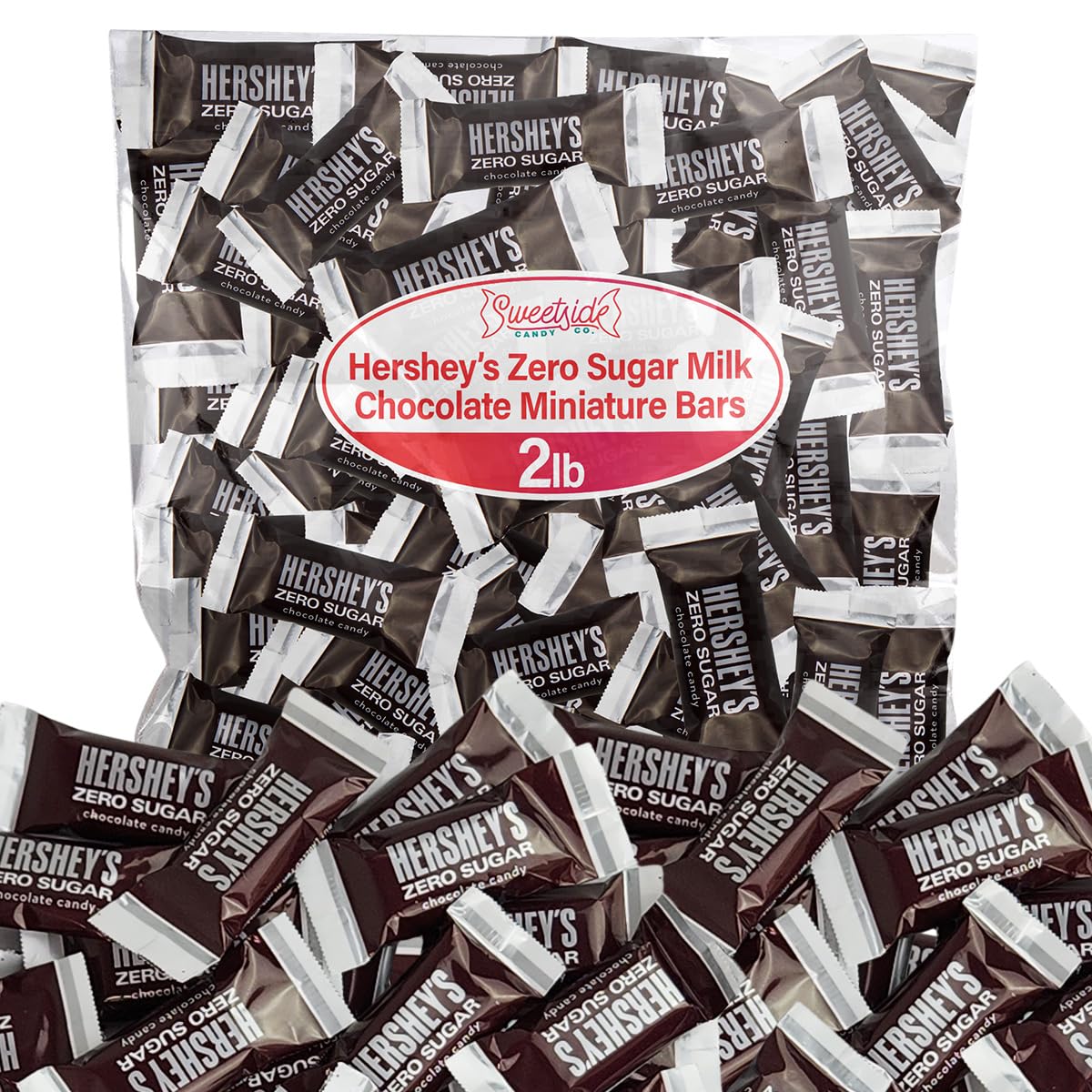 Mua Hershey’s Zero Sugar Milk Chocolate Miniature Bars Candy ...