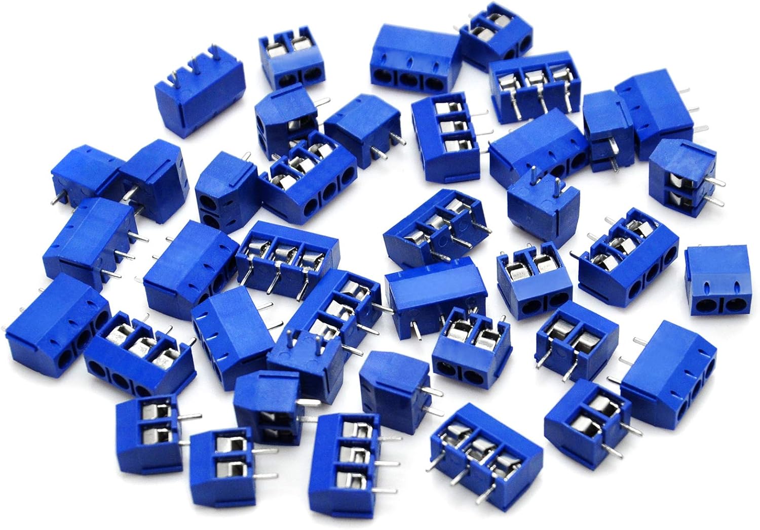 Gikfun 2 Pin and 3 Pin Screw Terminal Block Connector 5mm Pitch for ...