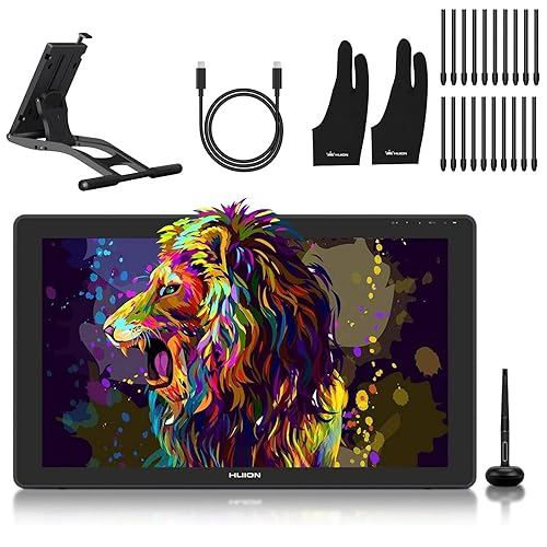 2020 HUION KAMVAS 22 Plus Graphics Drawing Monitor with Screen Full ...