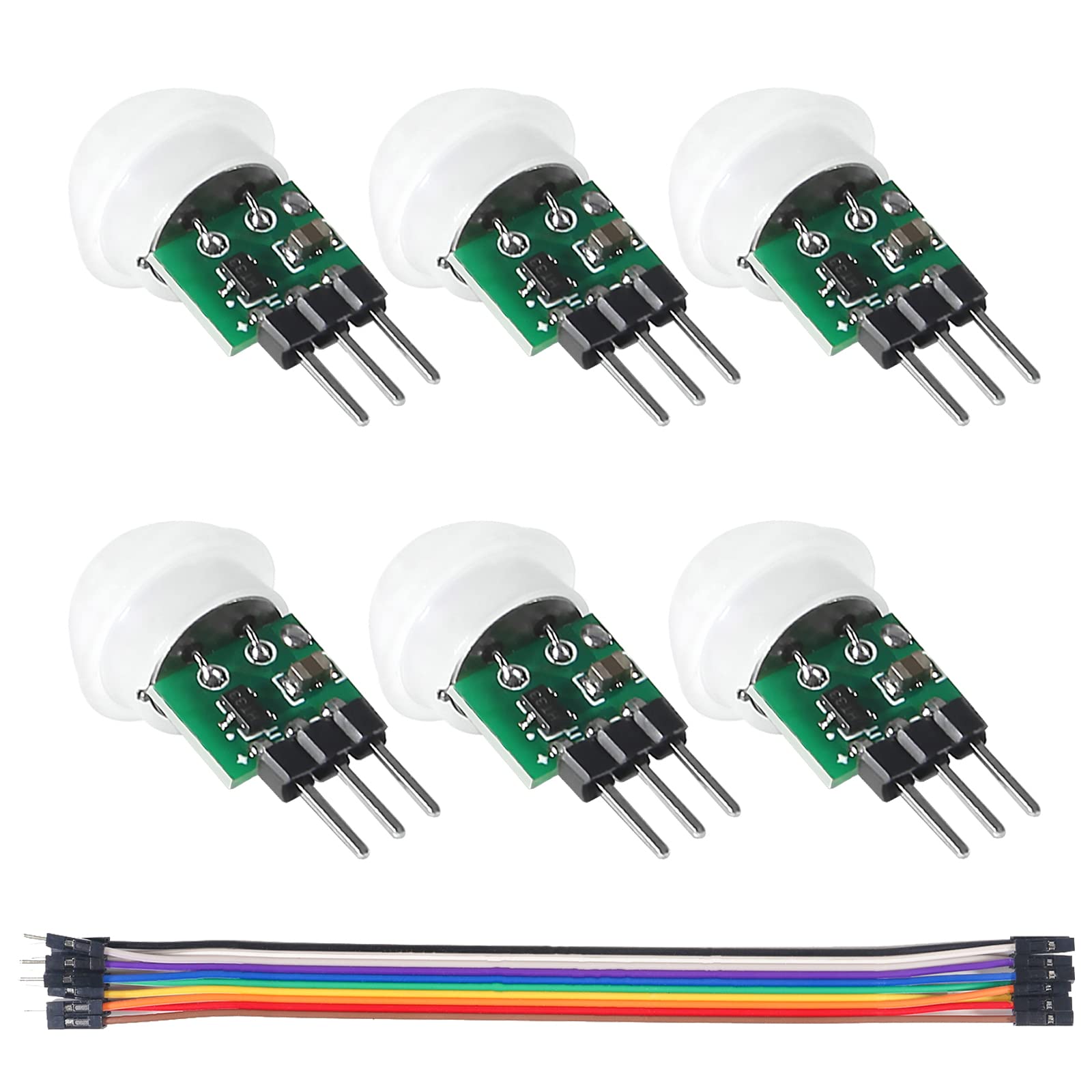 Mua 6PCS AM312 Mini Human Sensor Module, HC-SR312 Pyroelectric Infrared PIR Motion Automatic ...