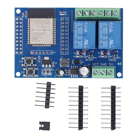 Mua Relay Board, DC5-60V Power Supply Dual Relay Module Development ...
