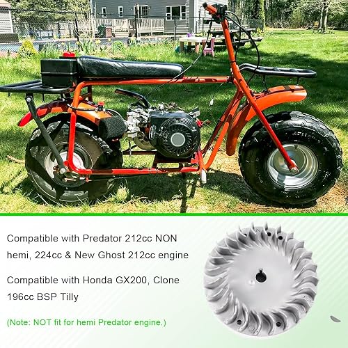 Coleman Mini Bike Parts Aluminum Flywheel 10k RPM & Speed Coil Kit For ...