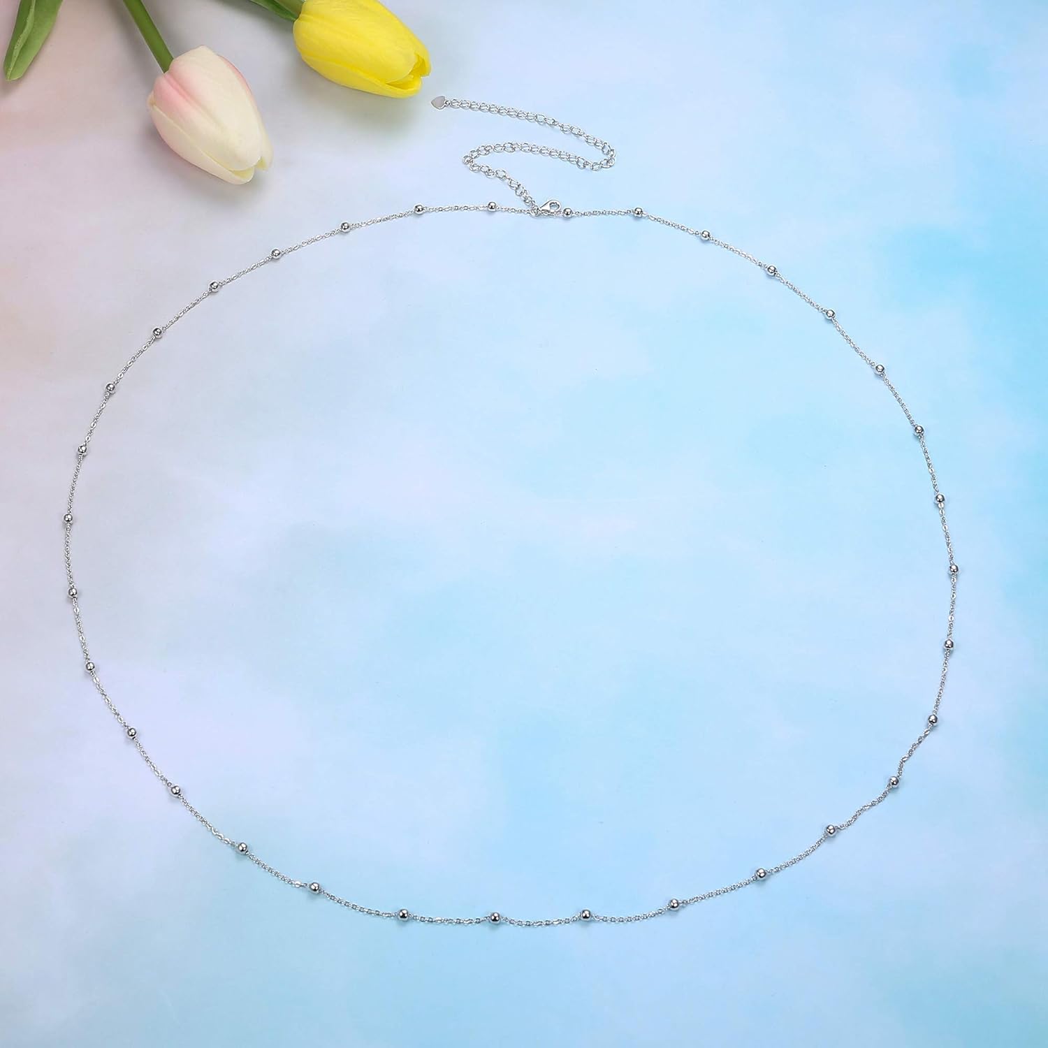 Sllaiss 925 Sterling Silver Sexy Beach Waist Chain Minimalist Beach ...