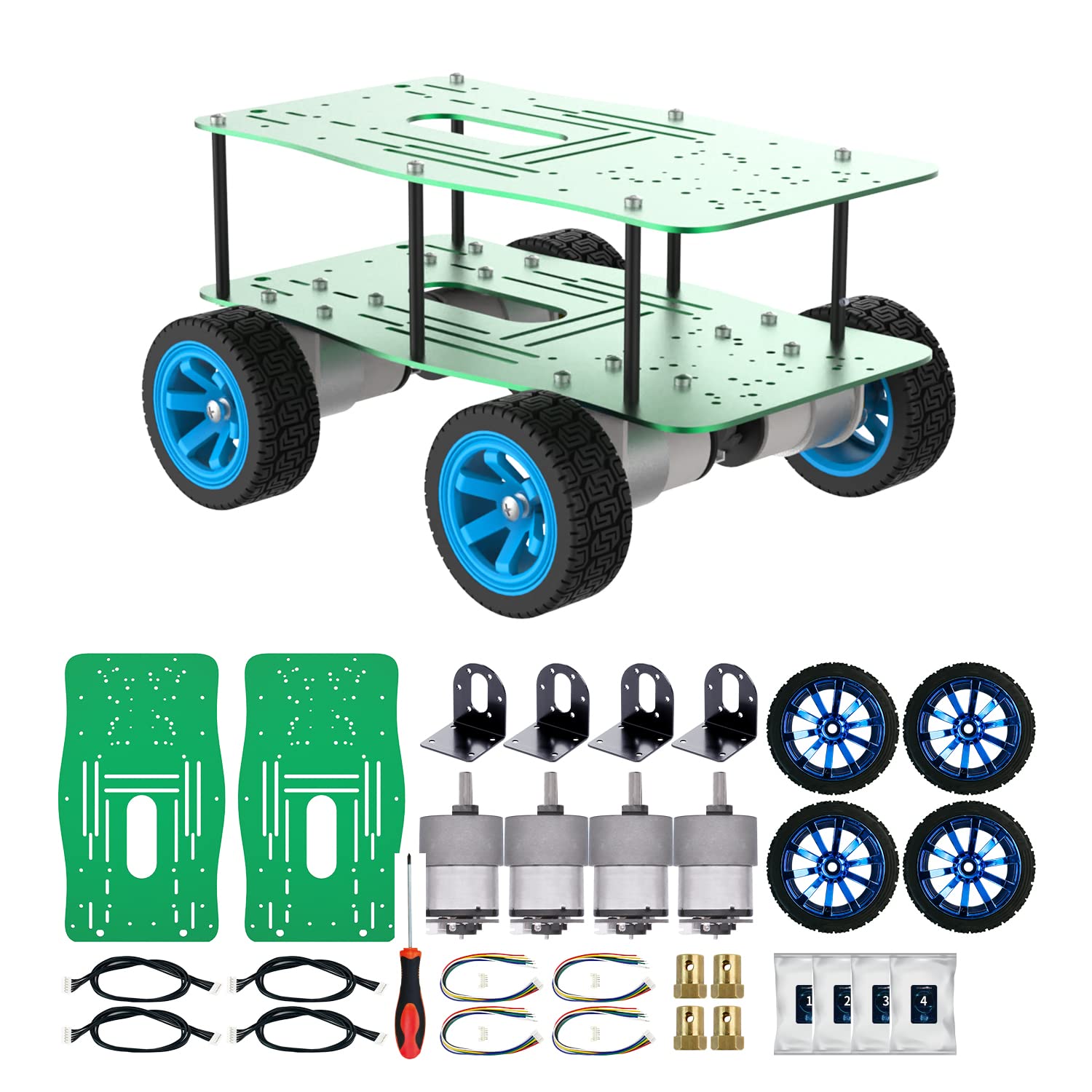 Mua Yahboom DIY Robot RC Chassis Frame All Metal Smart Car Suspension ...