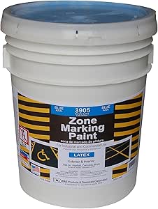 RAE 3905-05 Handicap Blue Latex Zone Marking Paint 5-Gallon - Painting ...