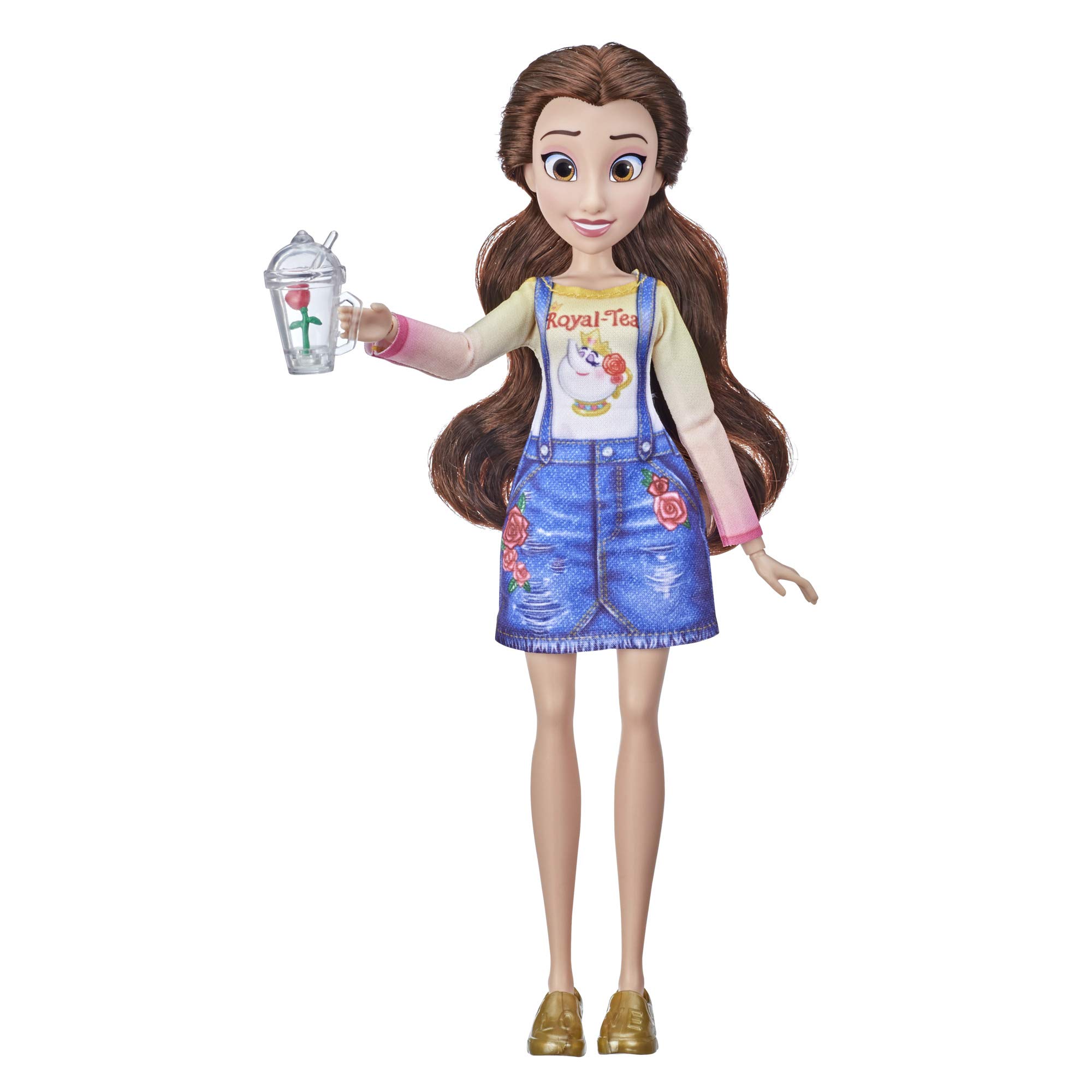 Mua Disney Princess Comfy Squad Belle Fashion Doll, Toy Inspired by ...