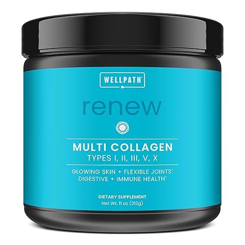 WellPath Renew Multi Collagen Protein Powder for Women | Hair, Nails ...