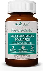 Amazon.com: NutriCology Restore-Biotic Saccharomyces Boulardii - GI ...