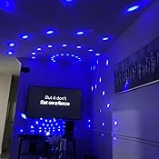 Sound Activated Disco Ball LED Strobe Light , RBG Disco lights, party ...