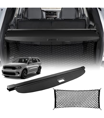 Dodge Durango 2011-2021 Trunk Organizer Retractable Cargo Cover For ...