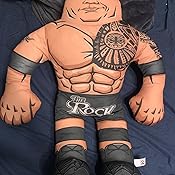 Amazon.com: WWE The Rock Enormous Wrestling Buddy Plush: Toys & Games