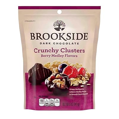 Buy Brookside Crunch Clusters Berry Medley Flavors in Dark Chocolate ...