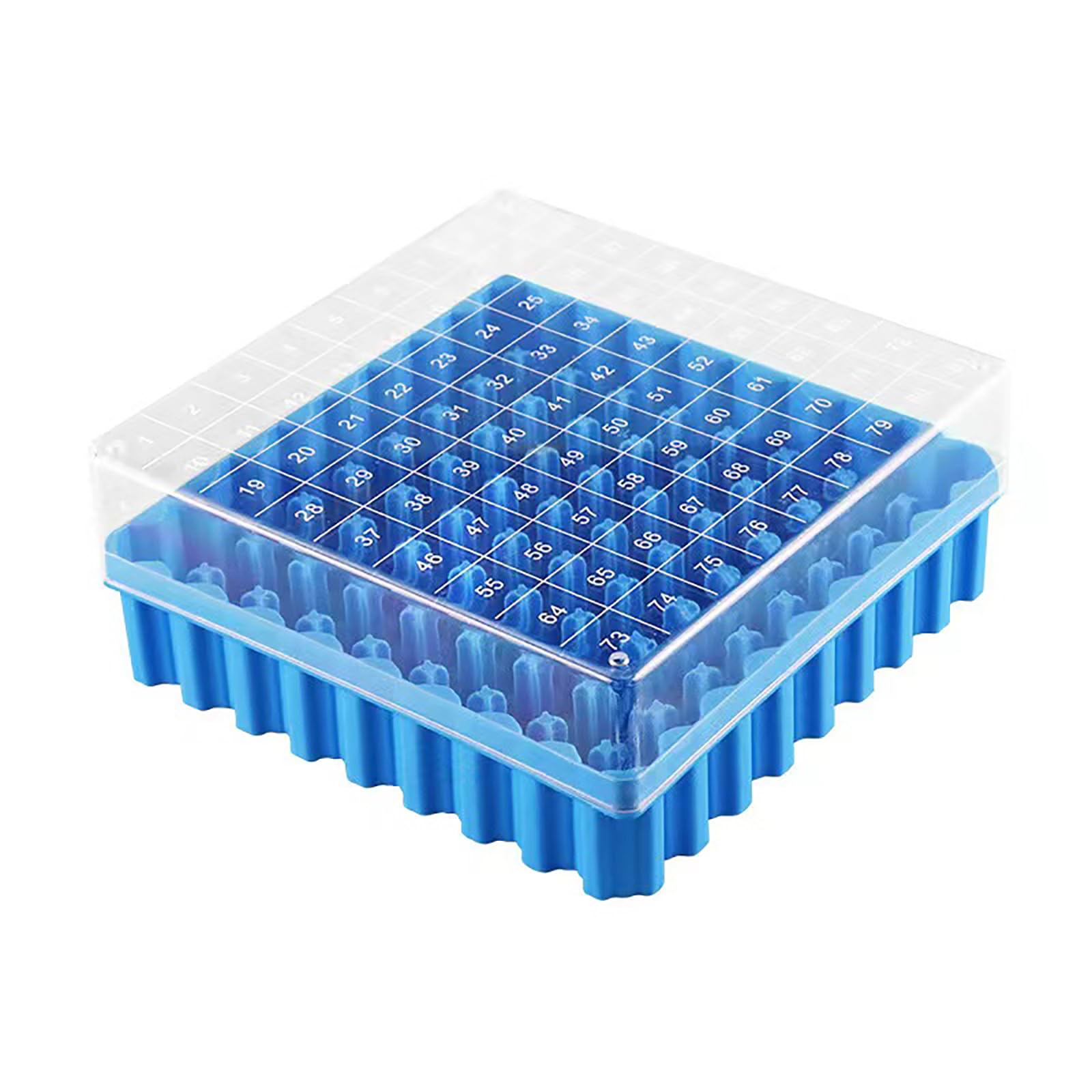 Scienfocus Lab Cryogenic Storage Box - PC Cryogenic Boxes，Blue/81-Well ...