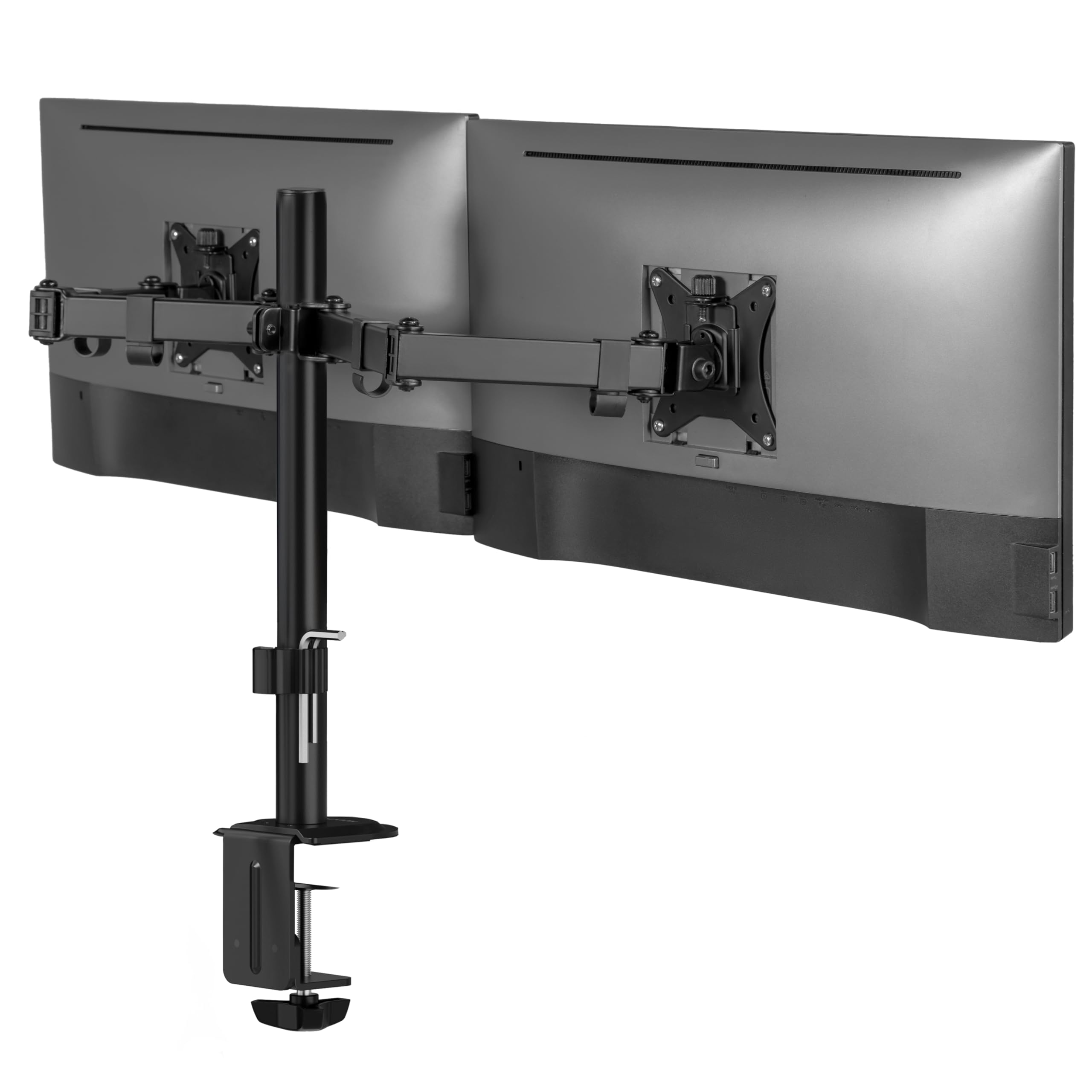 Mount-It! Dual Monitor Mount, Dual Monitor Arm for 2 Screens, Dual ...