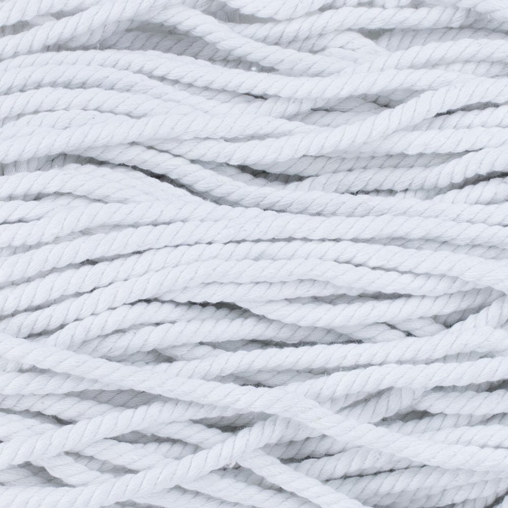 Twisted Natural Cotton Rope - 1/4 Inch - White - 50 Feet - - Amazon.com