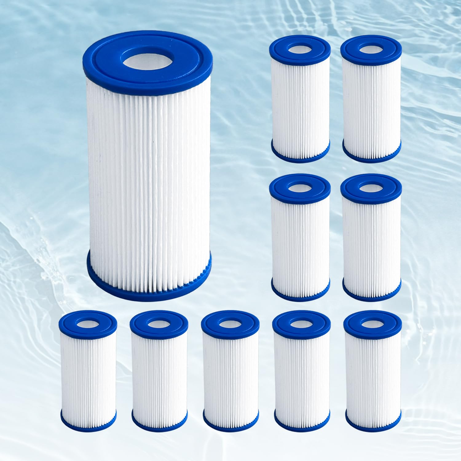 Mua 20 Micron Pleated Sediment Water Filter 5"x2.5" Replacement Most ...