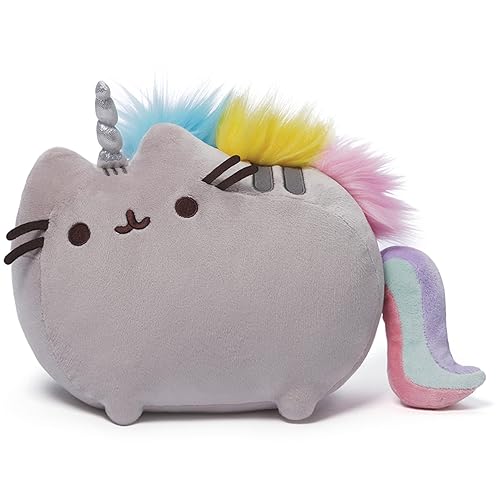 GUND Pusheen Pusheenicorn, Premium Plush Unicorn Cat Stuffed Animal ...