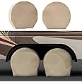Amazon.com: TCP Global Set of 4 Oxford Waterproof Canvas Wheel Tire ...