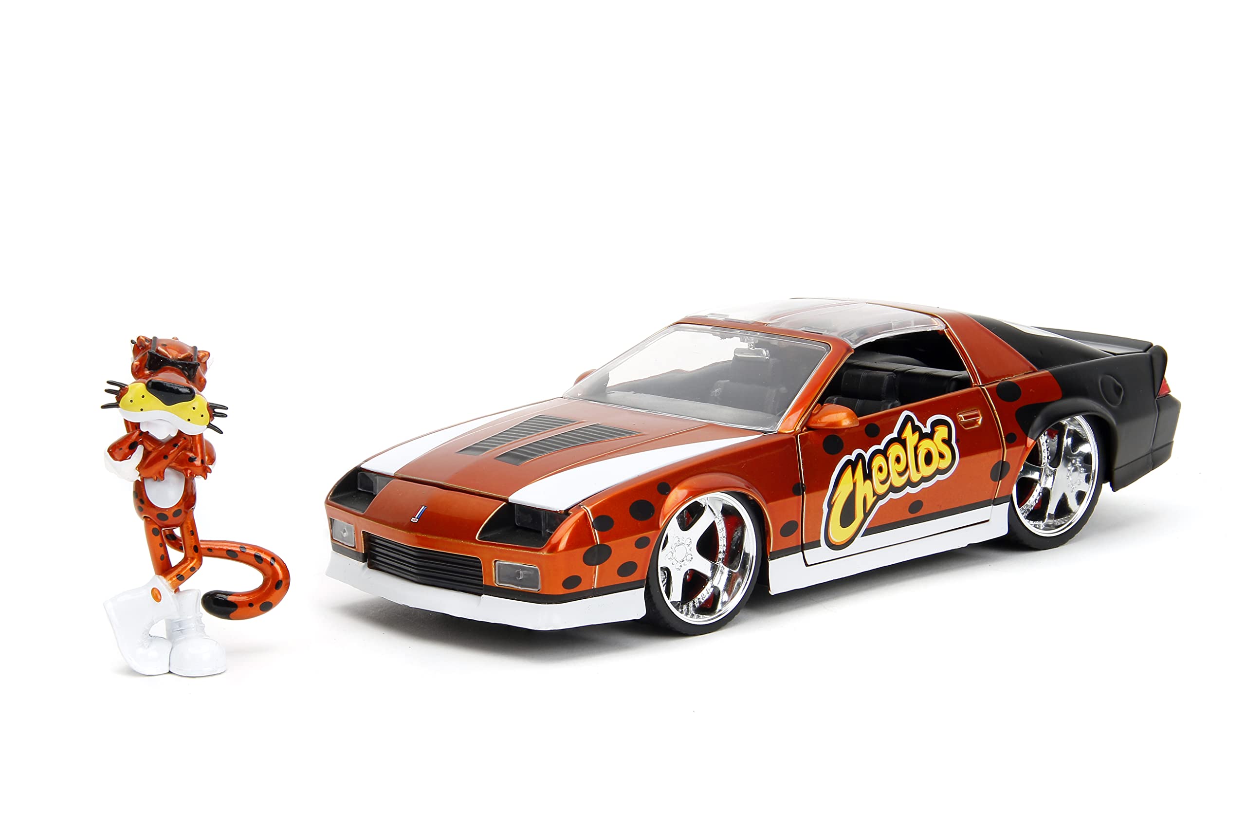 Cheetos 1:24 1985 Chevy Camaro Z28 Die-Cast Car & 2.75" Chester Cheetah ...
