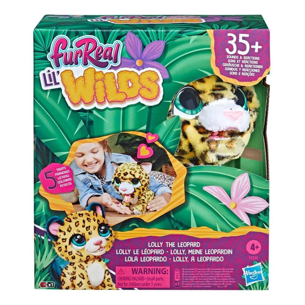 Mua FurReal Lil’ Wilds Lolly The Leopard Plush Toy, Electronic Pets ...