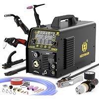 PUWU Plasma Cutter Welder Combo Gas MIG/Gasless MIG/Lift TIG/Stick/Cut ...