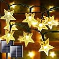 2-Pack Each 40FT Star Solar String Lights, 200 LED Star Solar Lights ...