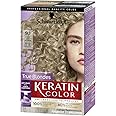 Amazon.com : Schwarzkopf Keratin Color Permanent Hair Color Cream, 9.1 Light Ash Blonde, 1 Kit ...