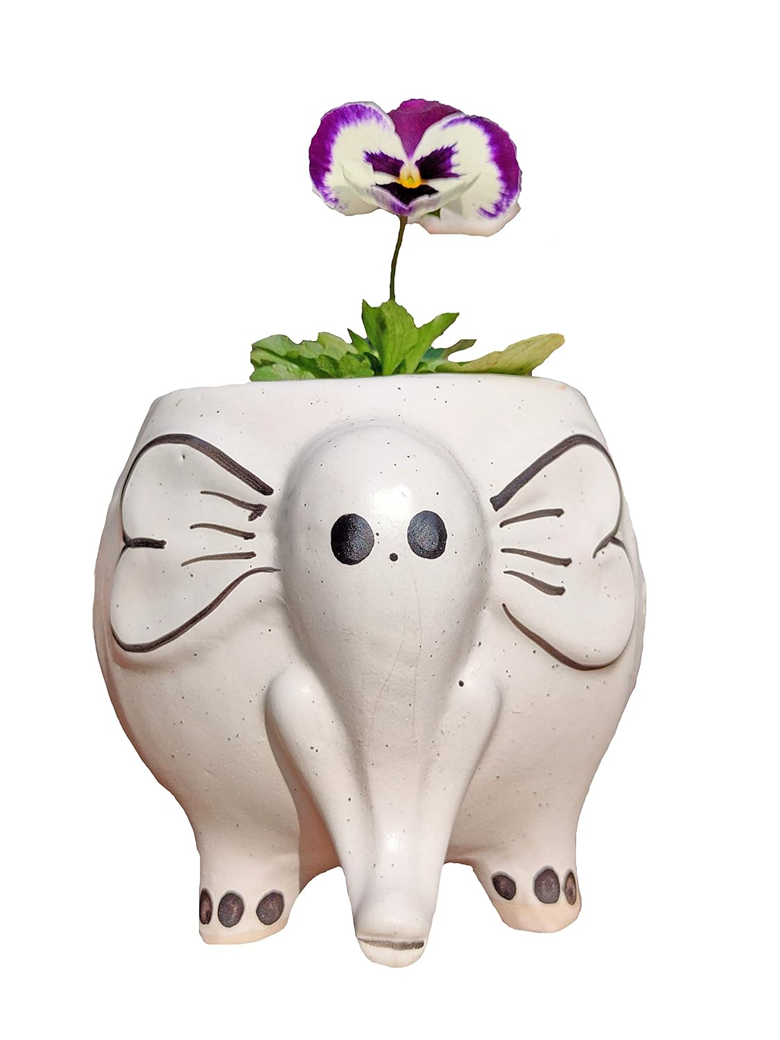 ROYCO- Elephant Syngonium Pot Ceramic Flower Pot Without Stand PLANTERS ...