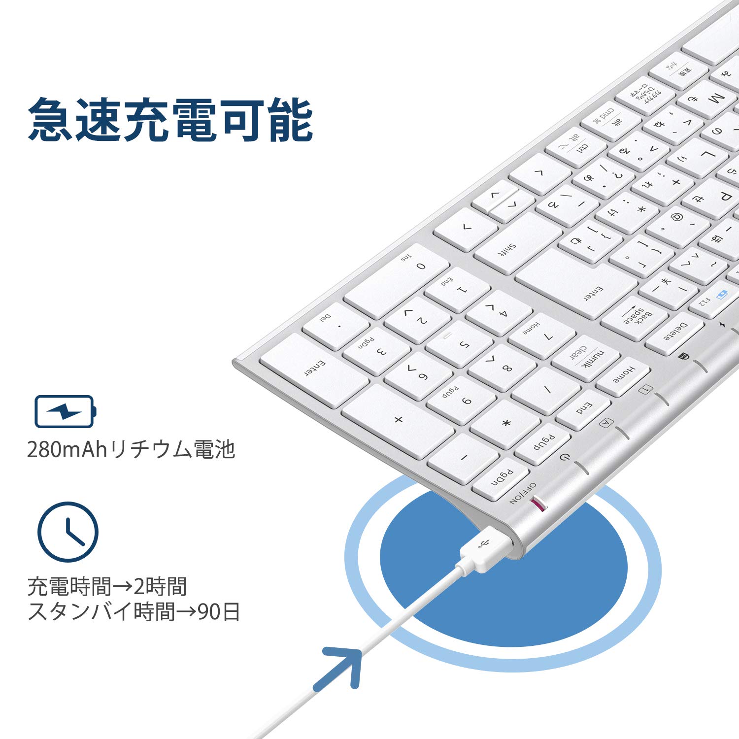 Mua iClever GKJ22S Keyboard, Wireless Keyboard, Wireless, USB ...