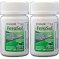 Amazon.com: Major Pharmaceutical Ferosul Ferrous Sulfate 325mg (5 gr ...