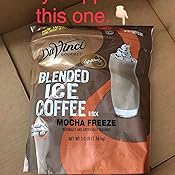 DaVinci Gourmet Frappe Freeze Frappe Coffee Mix, Mocha, 3 Lb Bag, 40 ...