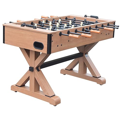 Hathaway Daulton 55-In Foosball Table for Game Room - With Urban Oak ...