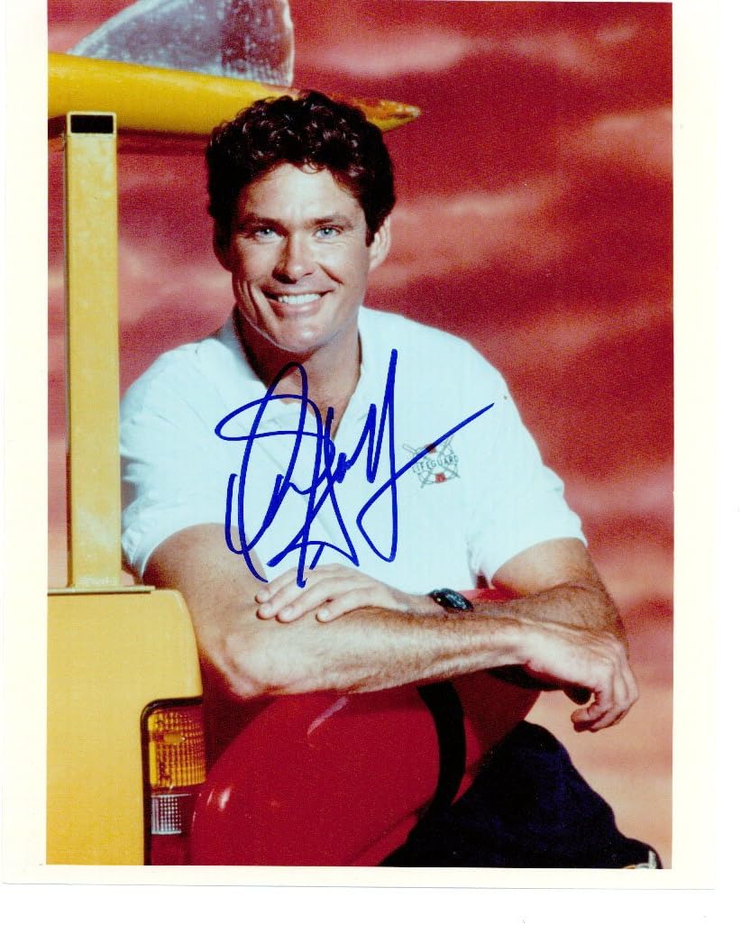 David Hasselhoff 8 x 10 Celebrity Photo Autograph at Amazon's ...