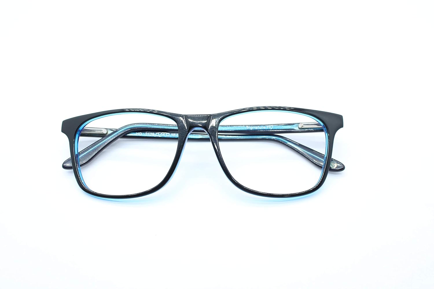 SIGNATURE HD SQUARE UNISEX OPTICAL FRAMES LARGE SIZE SKY BLUE SIGNATURE HD SQUARE UNISEX OPTICAL FRAMES LARGE SIZE SKY BLUE