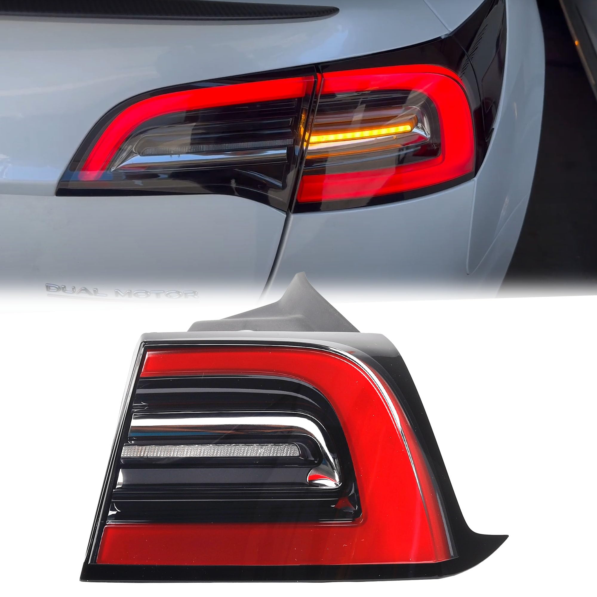 Dasbecan Right Side Tail Light Assembly Led Lamp Compatible With 2022 ...
