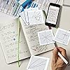 Graph Paper Sticky Notes - 12 Pads 300 Sheets Mini Graph Post It Notes ...