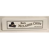 Amazon.com : See's Candies 8 oz. Assorted Molasses Chips : Chocolate ...