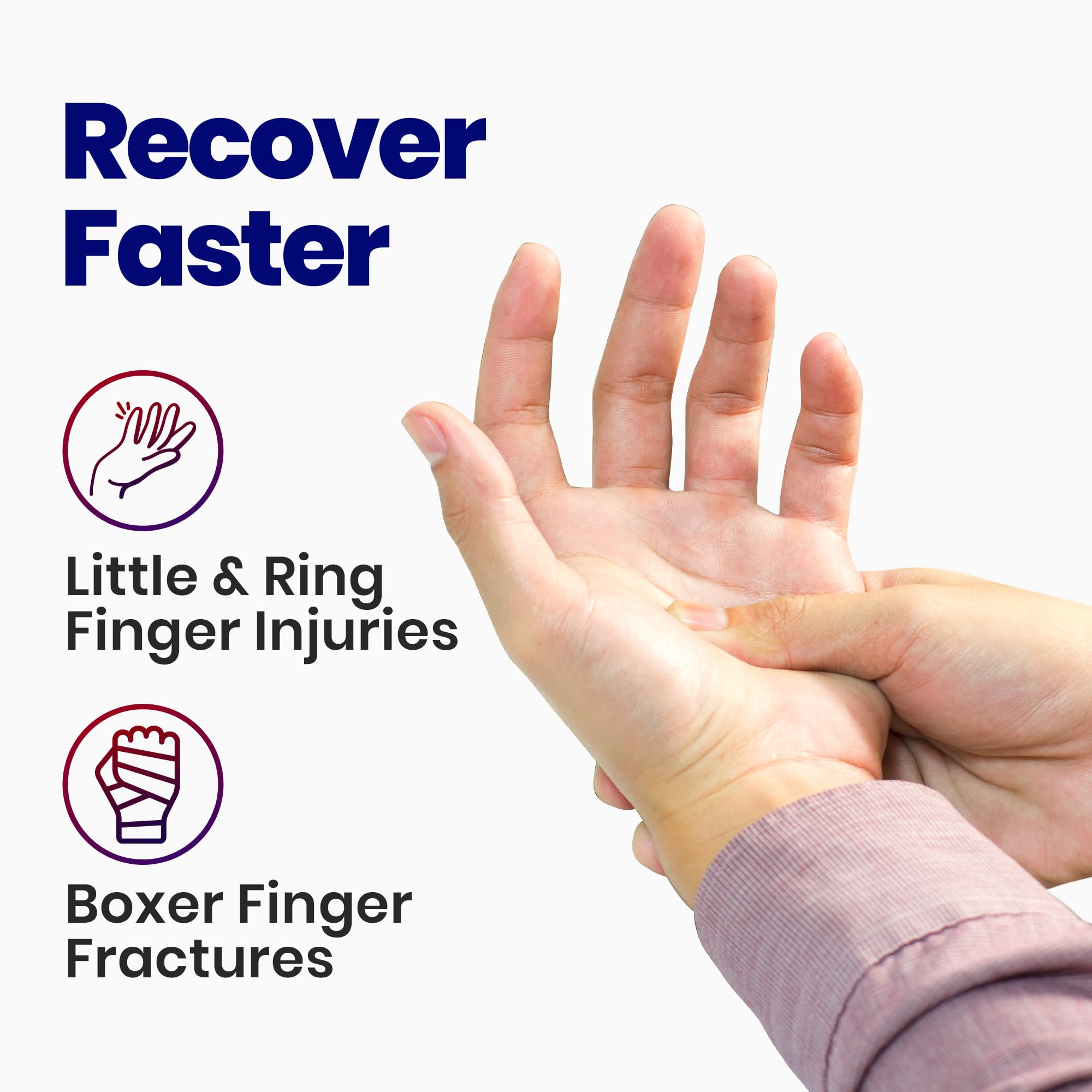 Mua Metacarpal Finger Splint Hand Brace | Pinky Finger Splint For Boxer Fractures, Broken Ring ...
