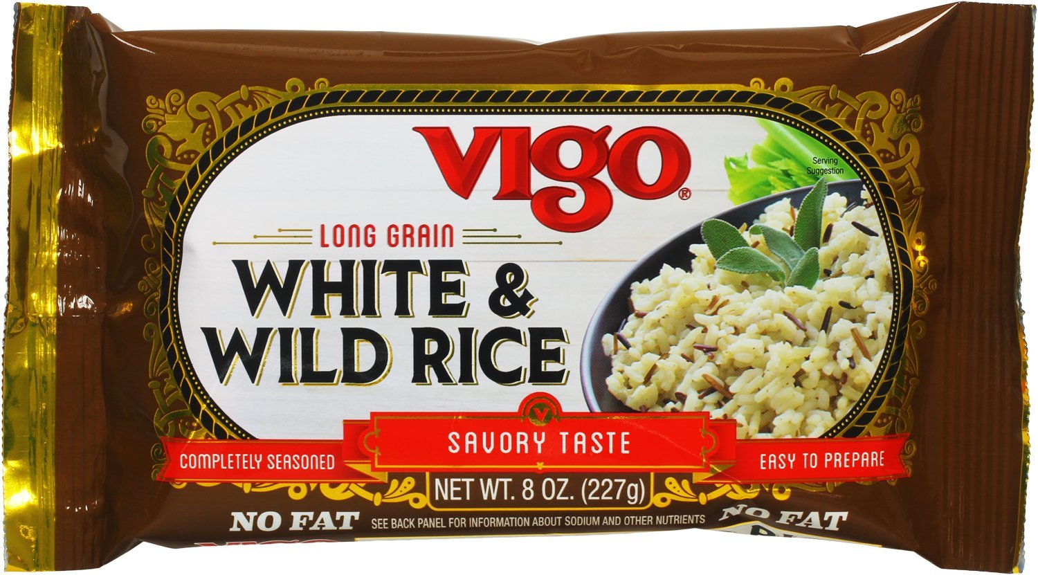 Amazon.com : Vigo White and Wild Rice, 8 Ounce (Pack of 12) : Gourmet ...