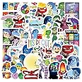 Amazon.com: 62Pcs Inside Out Stickers Pack,Cartoon Cute Aesthetic ...