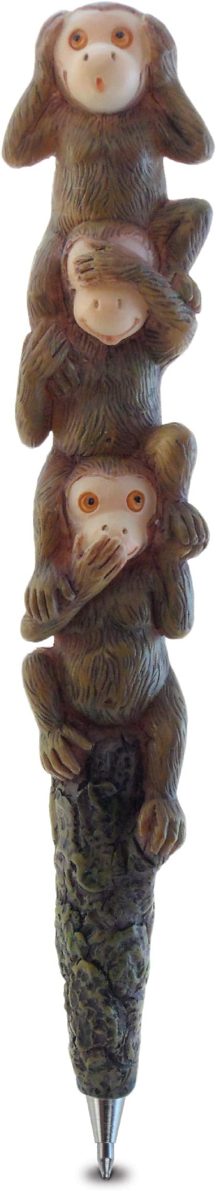 Amazon.com: Planet Pens Three Wise Monkeys Novelty Pen - Cute Fun ...