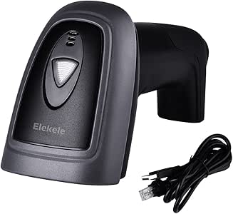 Elekele Compatible con 1D 2D Escáner Lector de Código de Barras ...