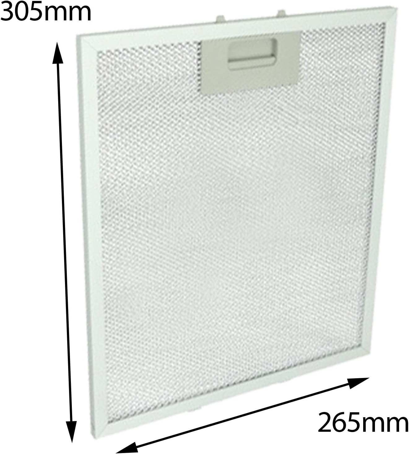 SPARES2GO Vent Extractor Aluminium Mesh Filter for Ignis Oven Cooker ...