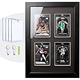 Amazon.com: Bivitre Trading Card Display Frame - Wall Mount Baseball ...