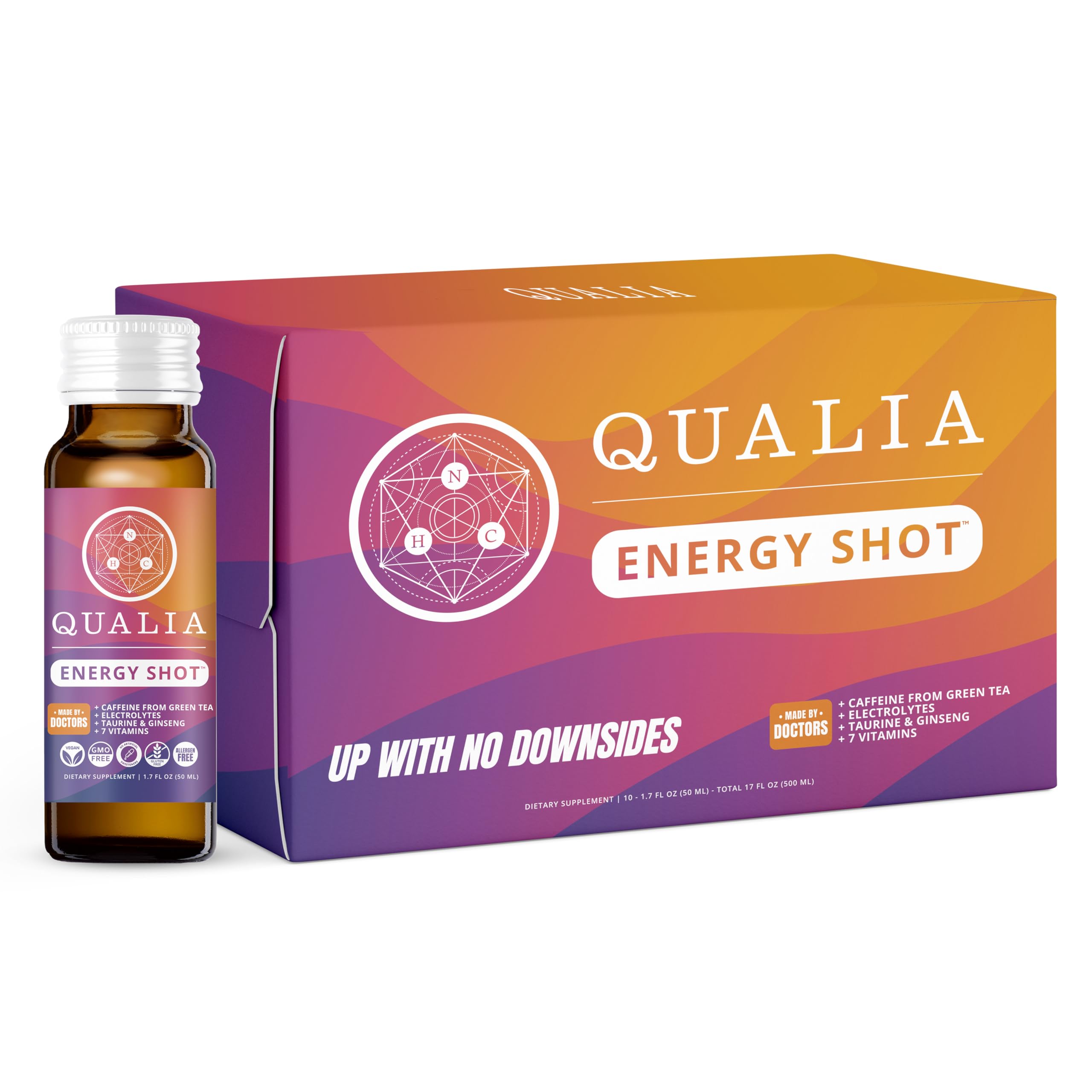 Mua Qualia Energy Shot: Naturopathic Doctor-Formulated with Ginseng ...