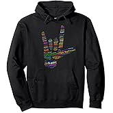 Amazon.com: ASL Sign, I Love You in 40 Different Languages, ASL T-Shirt ...